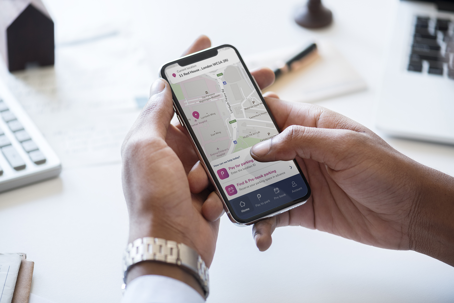 How does a paid parking app help your visitors?